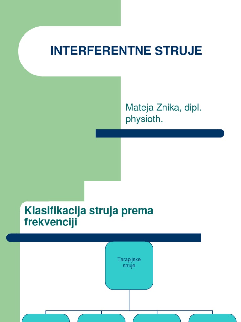50INTERFERENTNE STRUJE PDF LV PDF | PDF