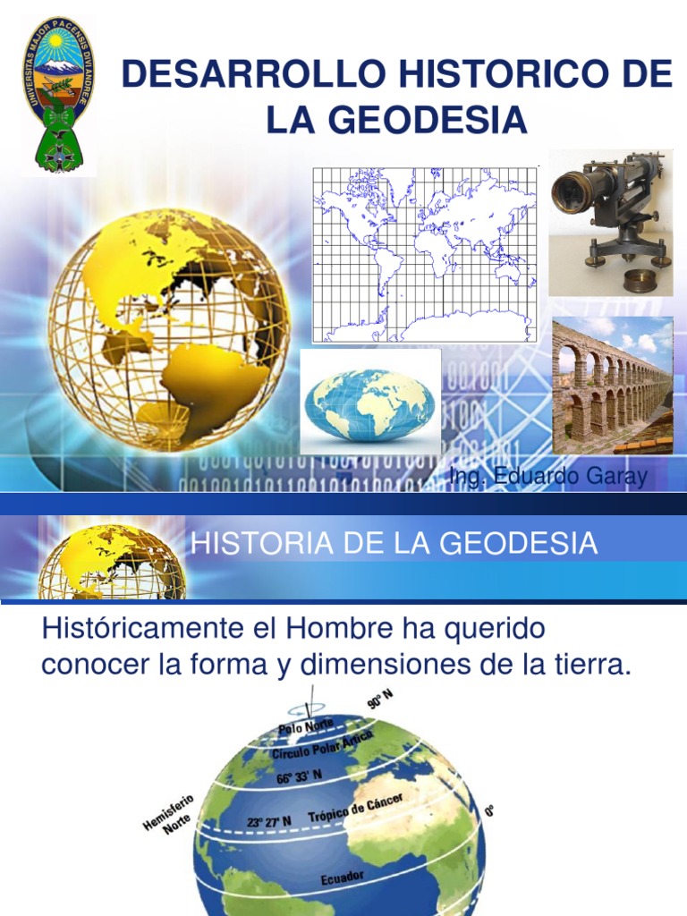 CAPITULO I HISTORIA DE LA GEODESIA.pdf | Geodesia | Sistema de ...