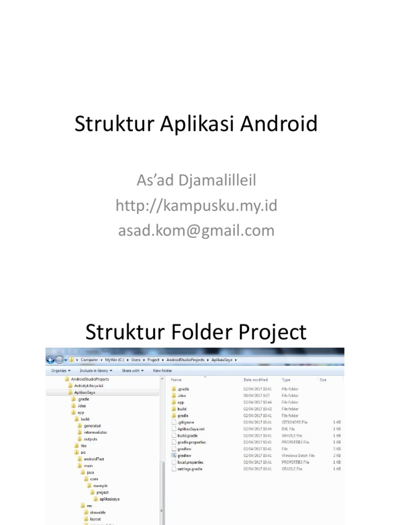 Materi 4 - Struktur Aplikasi Android | PDF