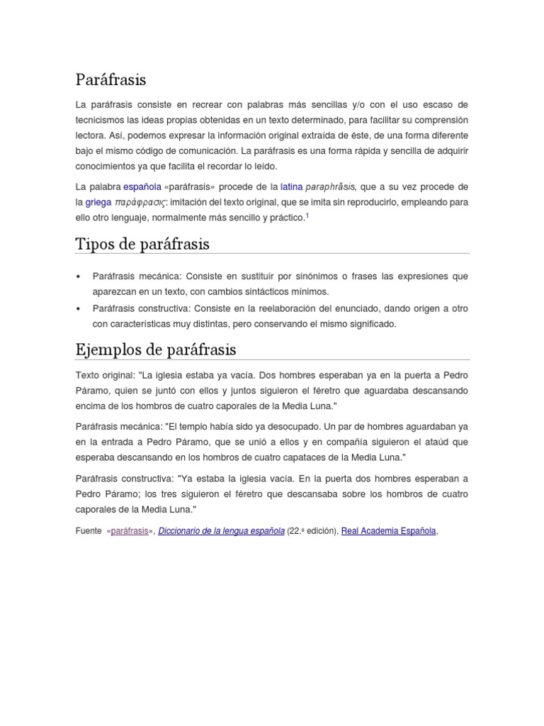 Guía de Paráfrasis y Ensayos | PDF | Ensayos | Argumento