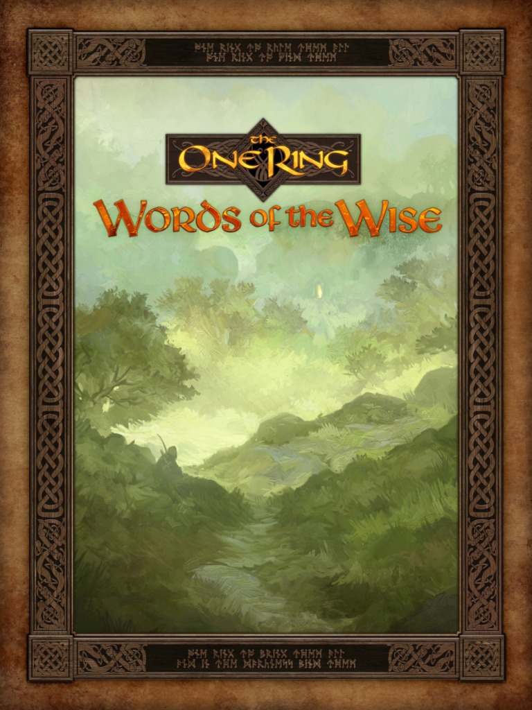 The One Ring Words of The Wise | PDF