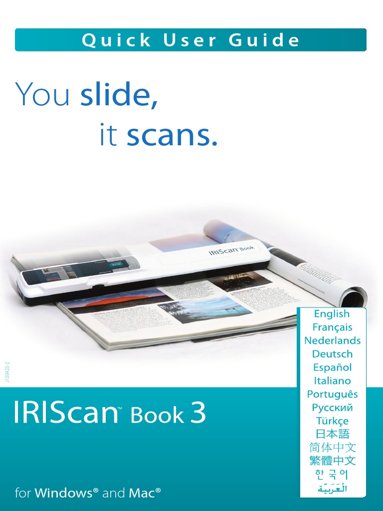 IRIScan Book 3 | PDF | Image Scanner | Operating System