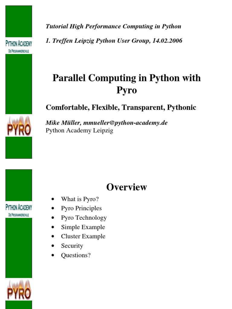 Pyro Tutorial | PDF | Proxy Server | Server (Computing)