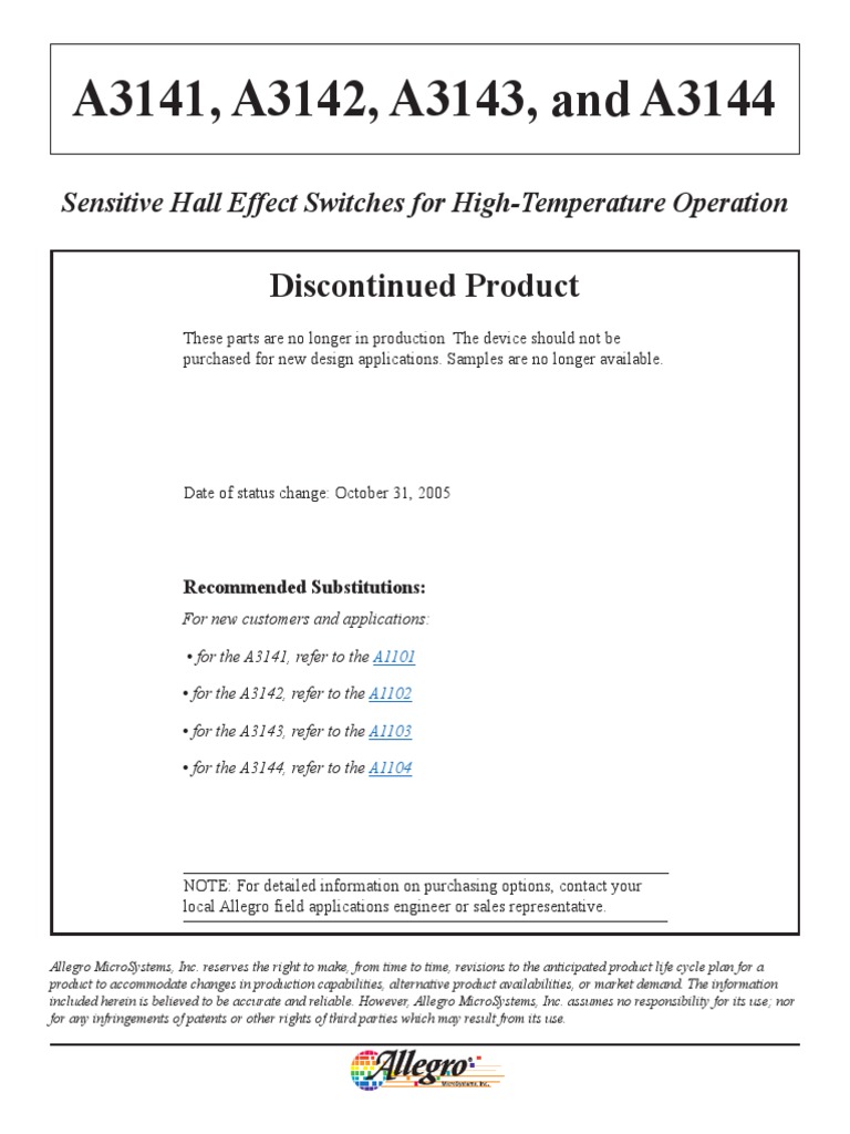 A3141 2 3 4 Datasheet PDF | PDF | Science & Mathematics | Computers