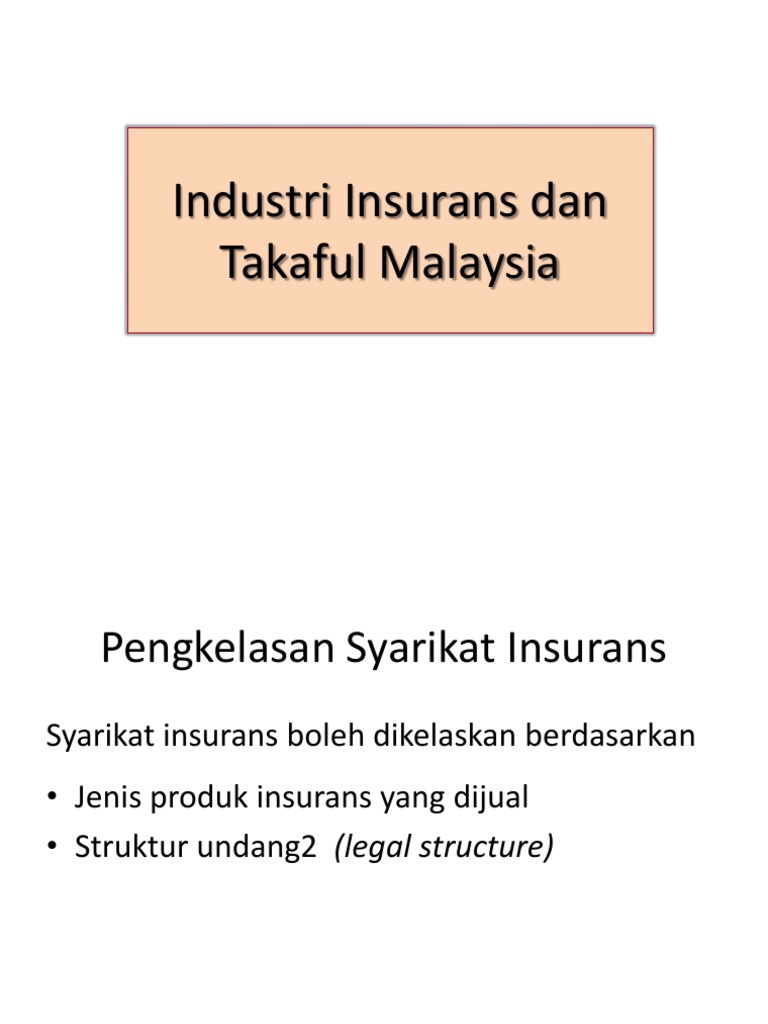 Industri Insurans | PDF