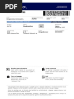 Boarding Pass Garuda Indonesia 3 | PDF | Aviation | Transport