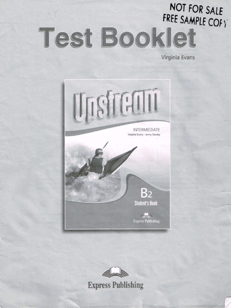 Test Booklet Upstream b2 | PDF