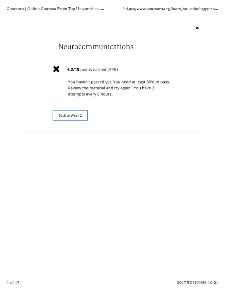 Week 2 | PDF | Chemical Synapse | Neurotransmitter