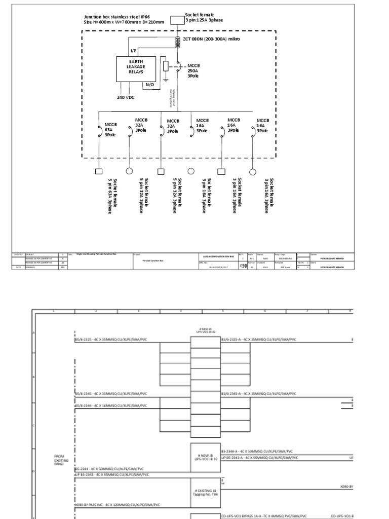 Portable Junction Box Specifications | PDF | Nature