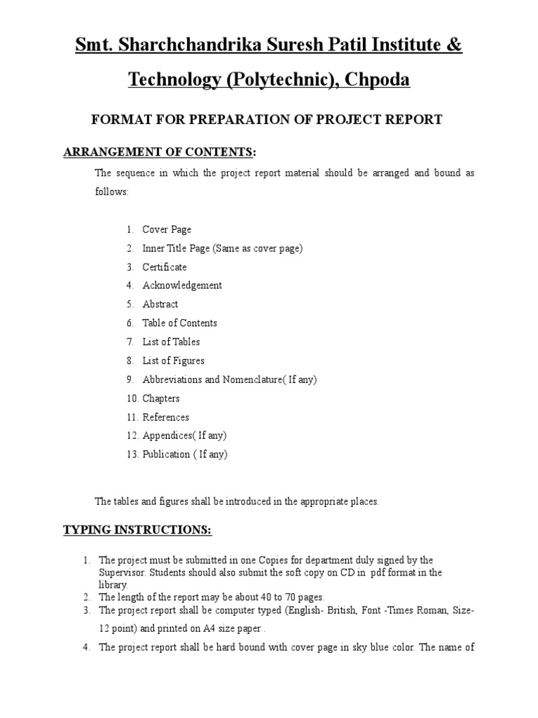 Project Report Format | PDF | Citation | Turbulence