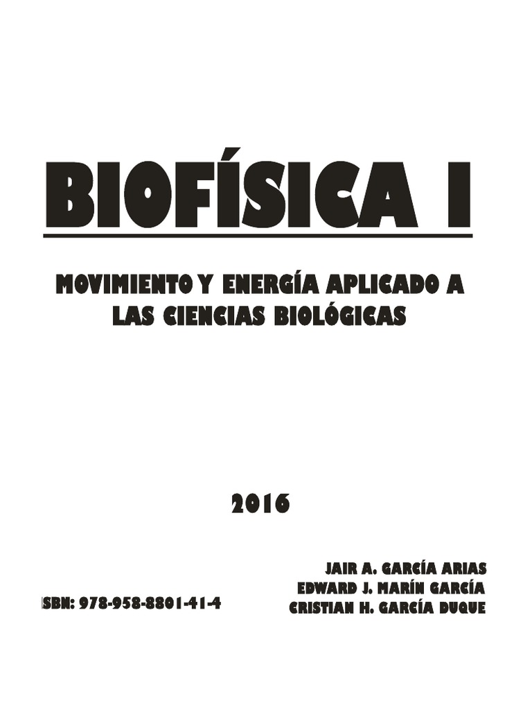 Biofisica 1-Version Final1 | PDF | Vector Euclidiano | Science