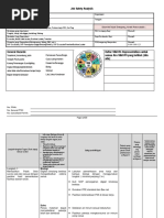 JOB SAFETY ANALYSIS Pengecatan 1 | PDF