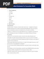 3.method Statement Backfilling and Compaction | PDF | Specification ...