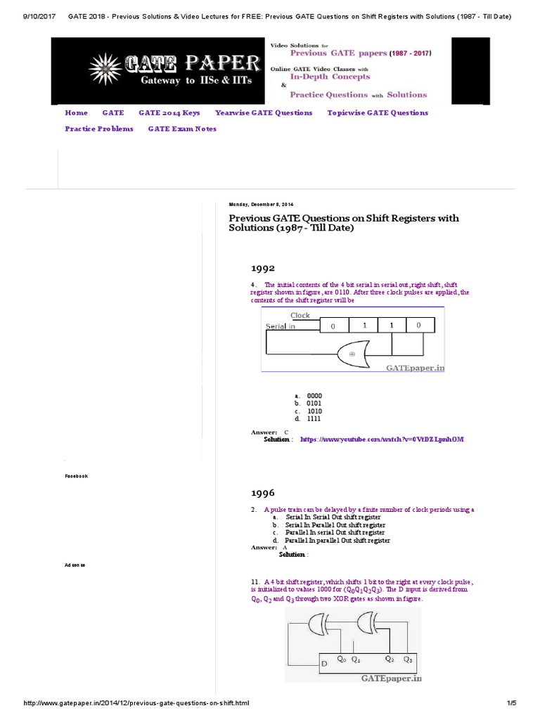 Shift Registers | PDF | Amplifier | Mosfet
