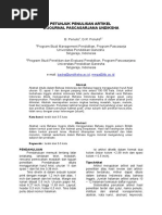 Contoh Analisis Artikel Ilmiah | PDF