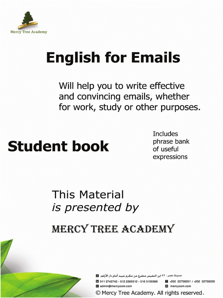 Student Book Email | PDF | English Language | Grammar