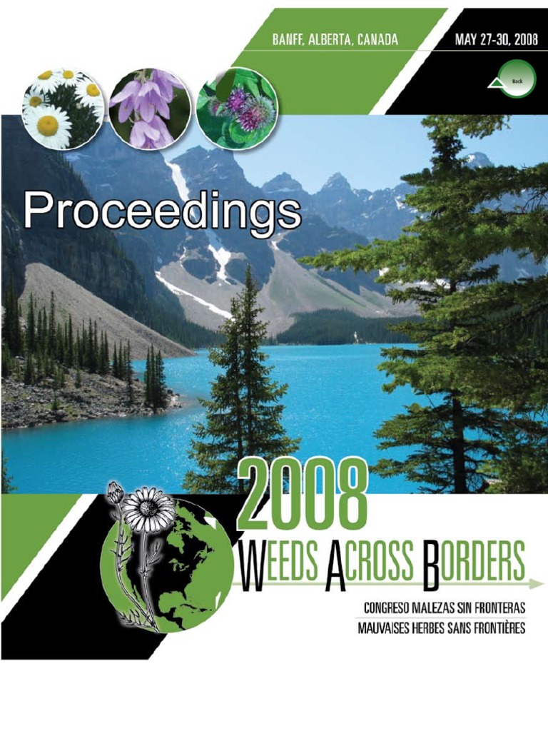 2008 Weeds Across Borders | PDF | Introduced Species | Invasive Species