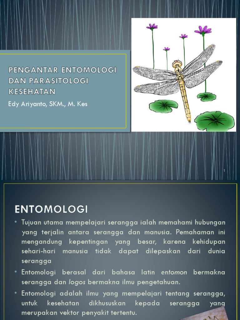 Pengantar Entomologi Dan Parasitologi | PDF
