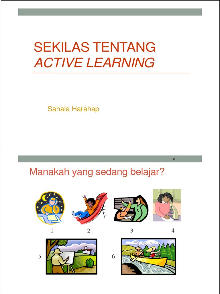MENGENAL BELAJAR AKTIF | PDF