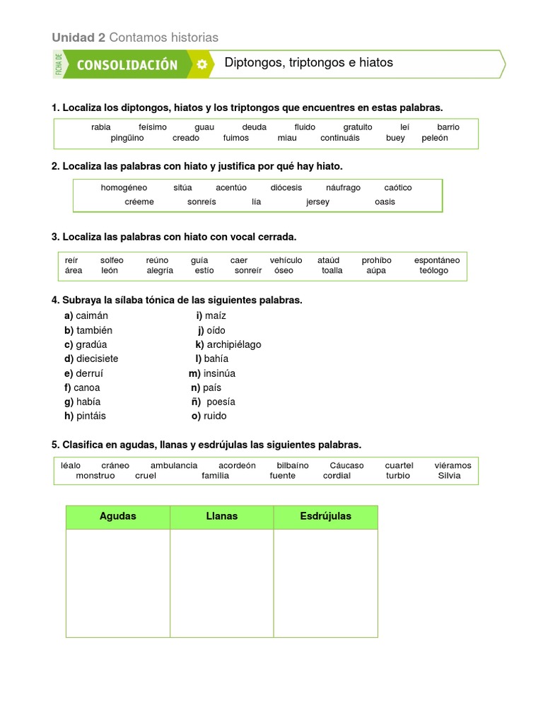 Diptongos Triptongos e Hiatos | PDF | Fonología | Fonética
