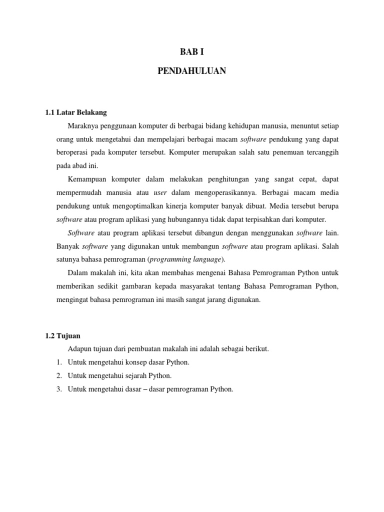 Laporan Python | PDF