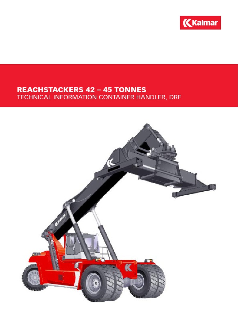 Kalmar Reach Stacker | PDF | Transmission (Mechanics) | Elevator