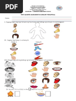 1st Periodical Tests With TOS Grade 1 | PDF