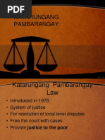 The Revised Katarungang Pambarangay Law | PDF | Mediation | Virtue