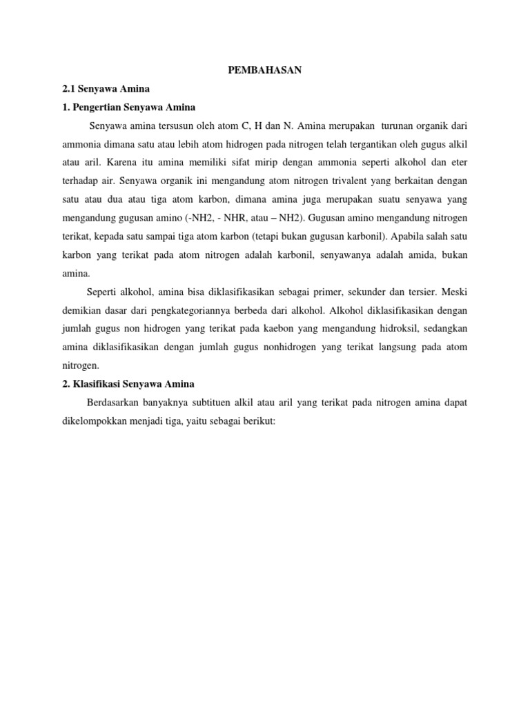 Amina Dan Nitril | PDF