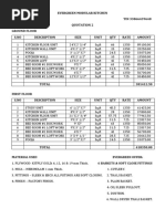 False Ceiling BOQ | PDF | Drywall | Home & Garden