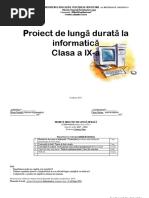 Evaluare - Initiala - Clasa - 9 - TIC Test | PDF