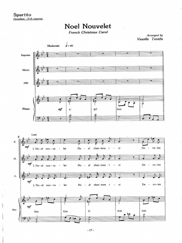 Noel Nouvelet PDF | PDF