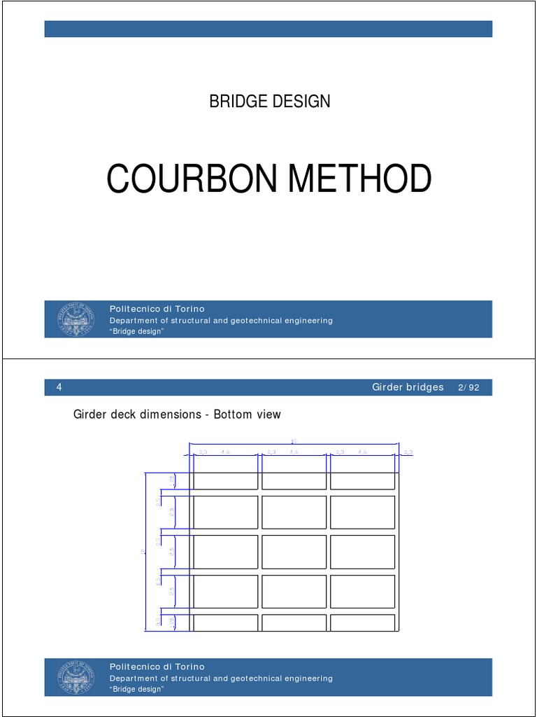 ES 02 Courbon Engesser Methods | PDF | Bending | Beam (Structure)