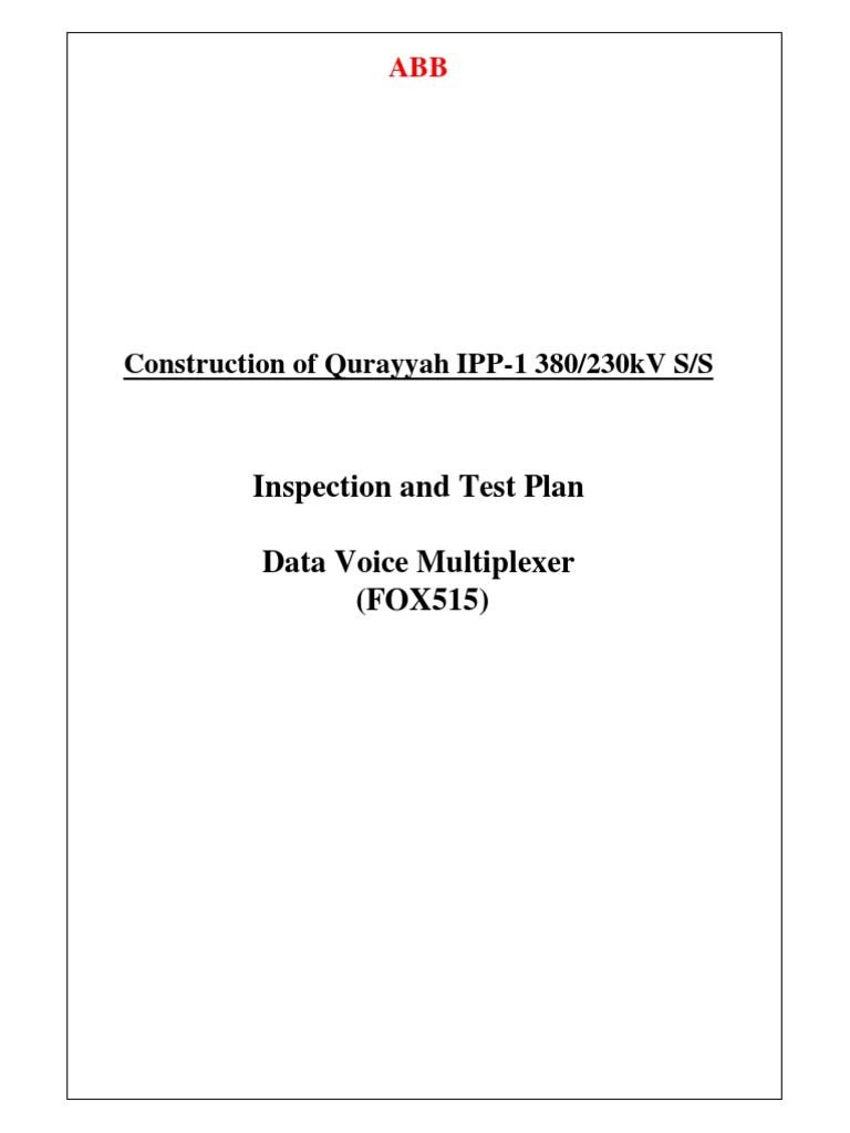 Itp DVM | PDF | Specification (Technical Standard) | Electrical Engineering