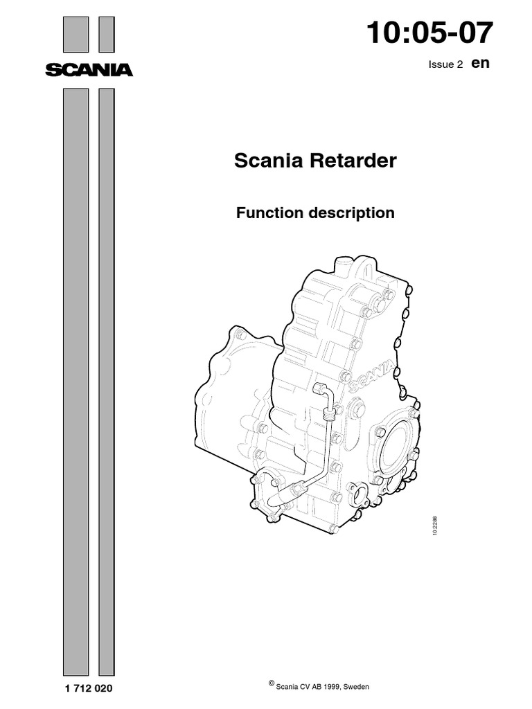Scania Retarder PDF | PDF | Anti Lock Braking System | Brake