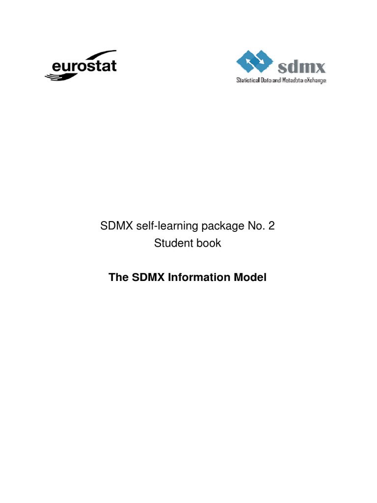 02 SDMX Information Model Student Book 2010 PDF | PDF | Metadata | Conceptual Model