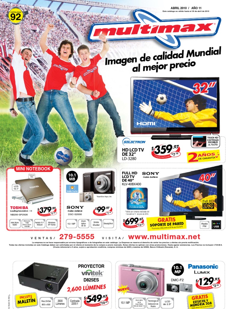Catalogo Multimax Abril | PDF | Hardware de la computadora | Equipo de ...