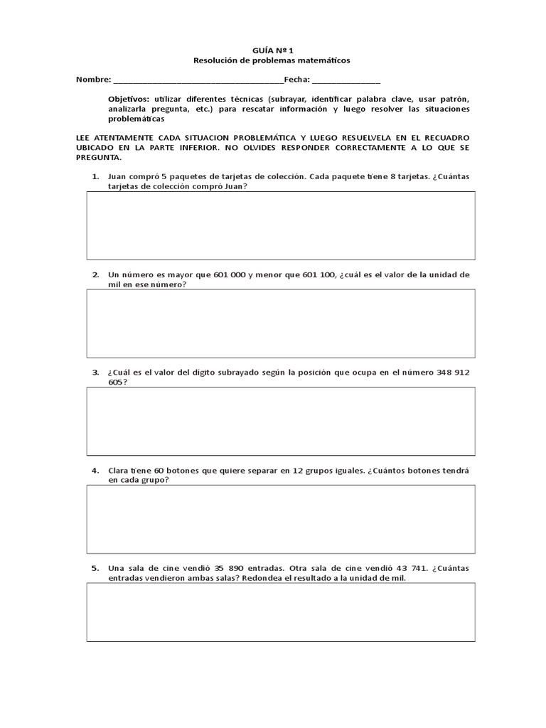 Guia de Resolucion de Problemas Matematicos | PDF | Ocio | Science