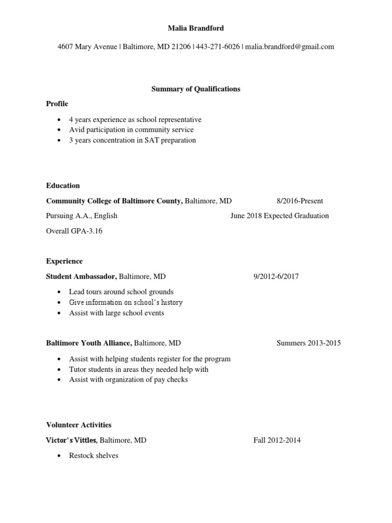 Csit Resume | PDF | Wellness