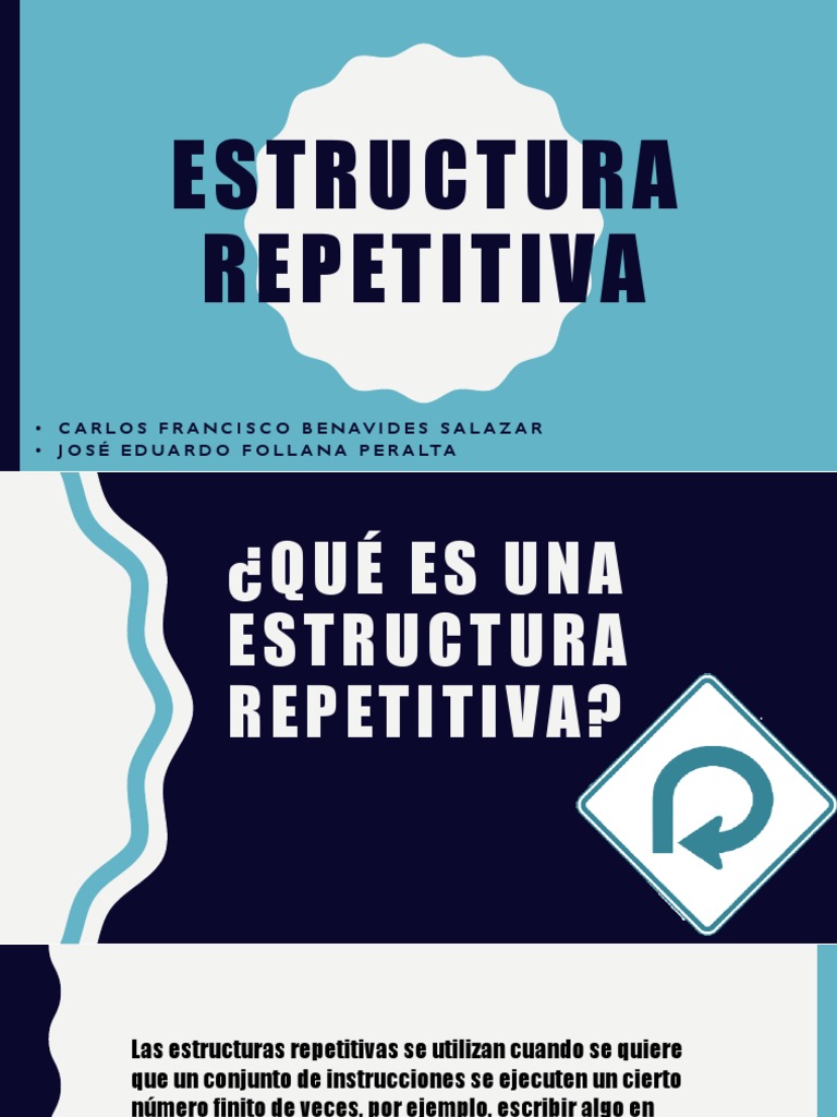 Estructura Repetitiva | PDF