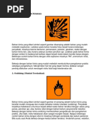 Simbol Bahaya Di Laboratorium | PDF