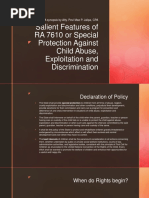 RA 7610: Child Protection Law Overview | PDF | Child Abuse | Children's ...