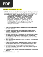 Prayer Bullets From Elisha Goodman by Topic | PDF | Jesus | Prayer