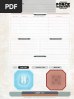 SWRPG Force and Destiny Adventure Template PDF | PDF | Jedi | Galactic ...
