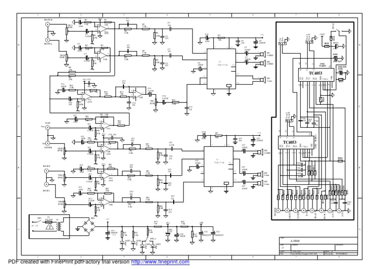 Diagrama Logitech z506 | PDF | Esportes
