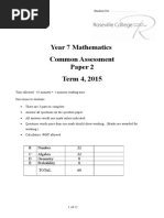 Year 6 Mathex Questions and Answers | PDF | Teaching Methods & Materials