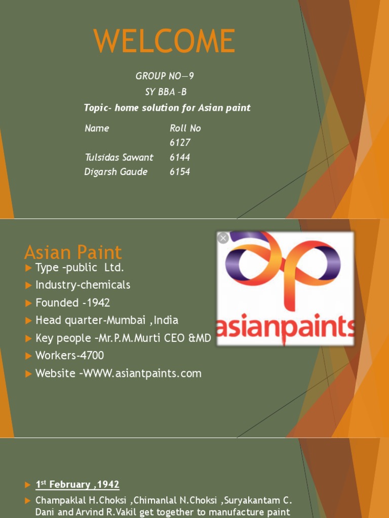 Asian Paint | PDF | Companies | Industries