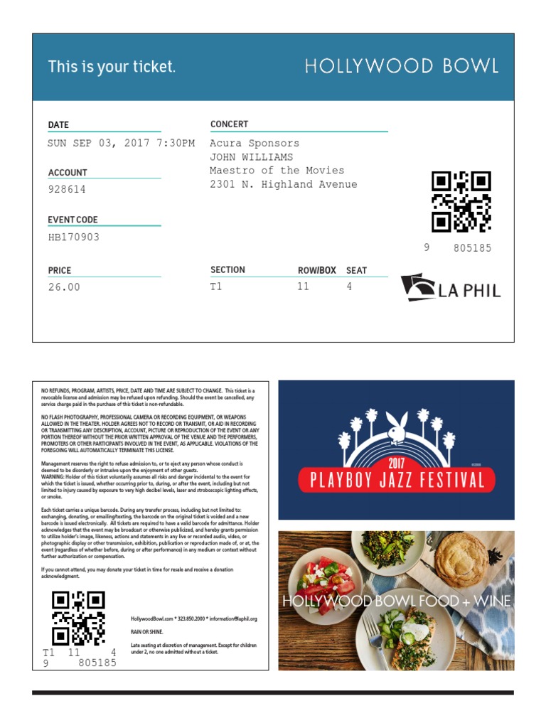 This Is Your Ticket | PDF | Ticket (Admission) | Barcode