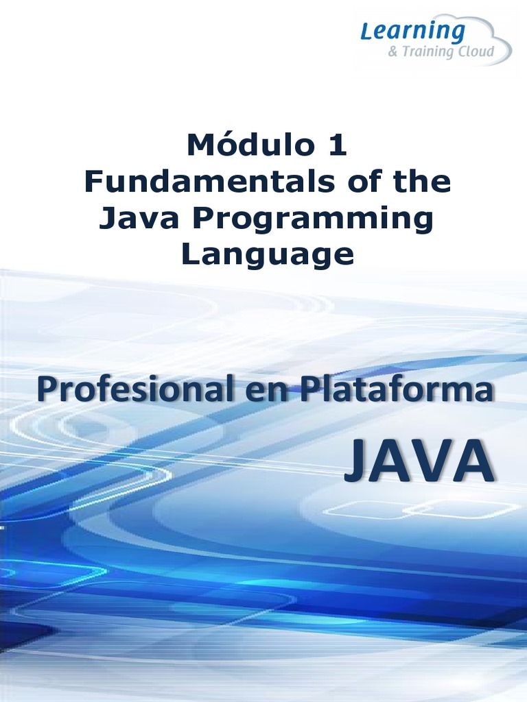 PDF M1 Java PDF | PDF | Objeto (informática) | Java (lenguaje de programación)