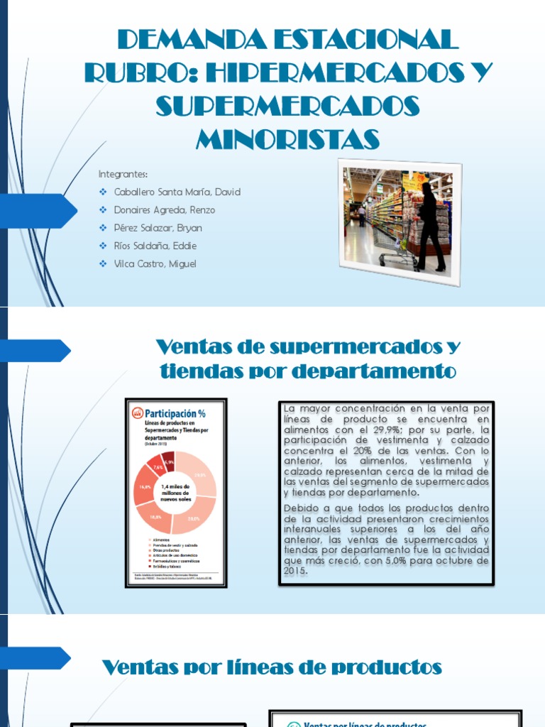 Demanda Estacional Rubro | PDF | Economias | Ciencias económicas